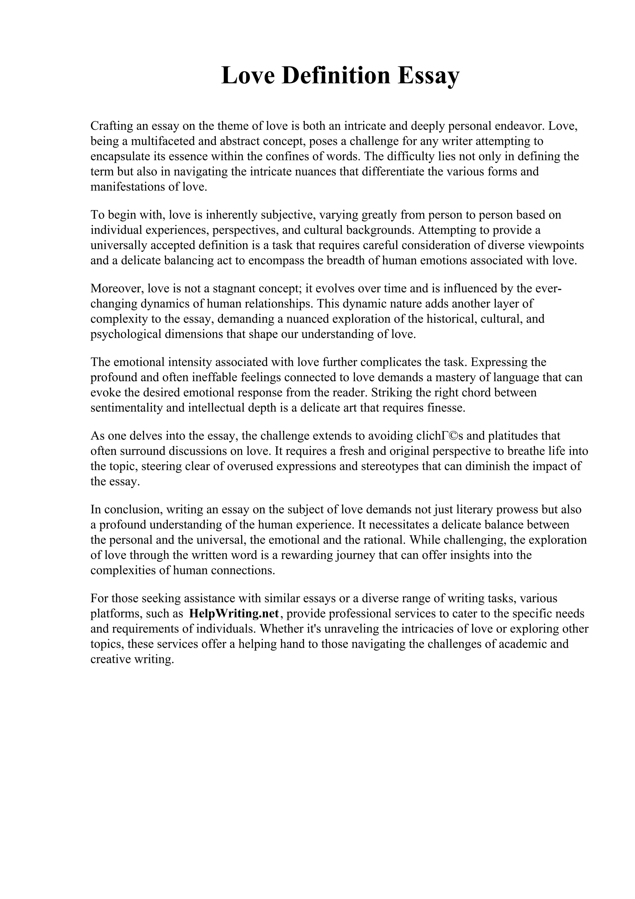 Love Definition Essay.pdf