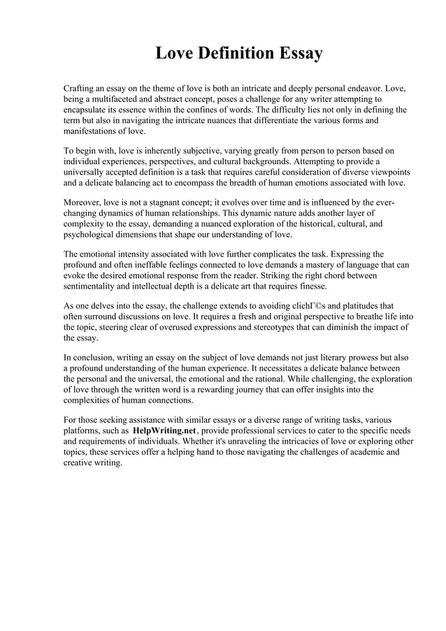 Love Definition Essay.pdf