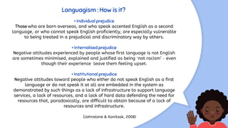 Language Discrimination | PPTX