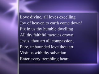 Love divine | PPS