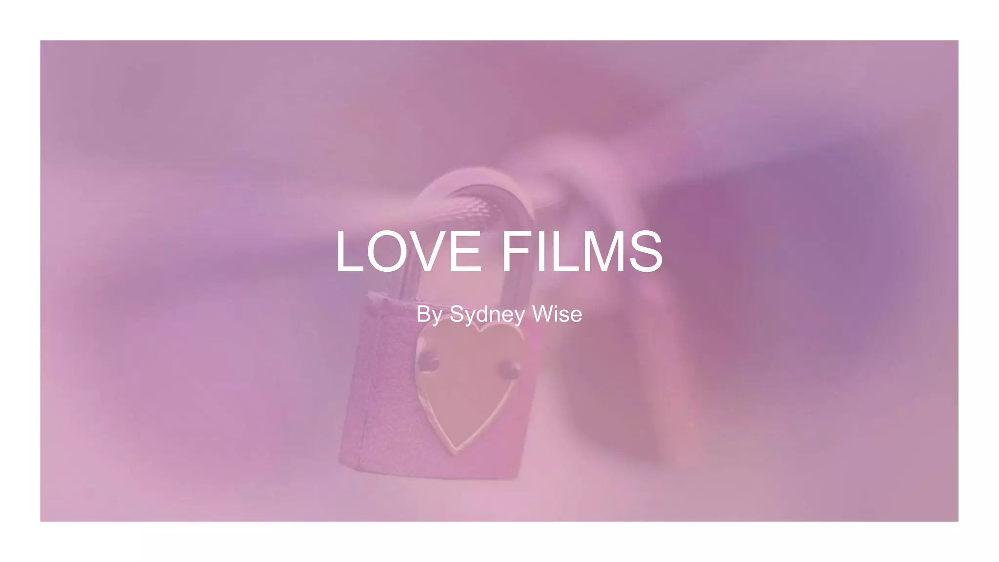 love films first copy | PPTX