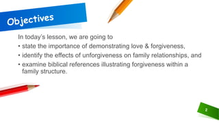 Love & Forgiveness | PPTX