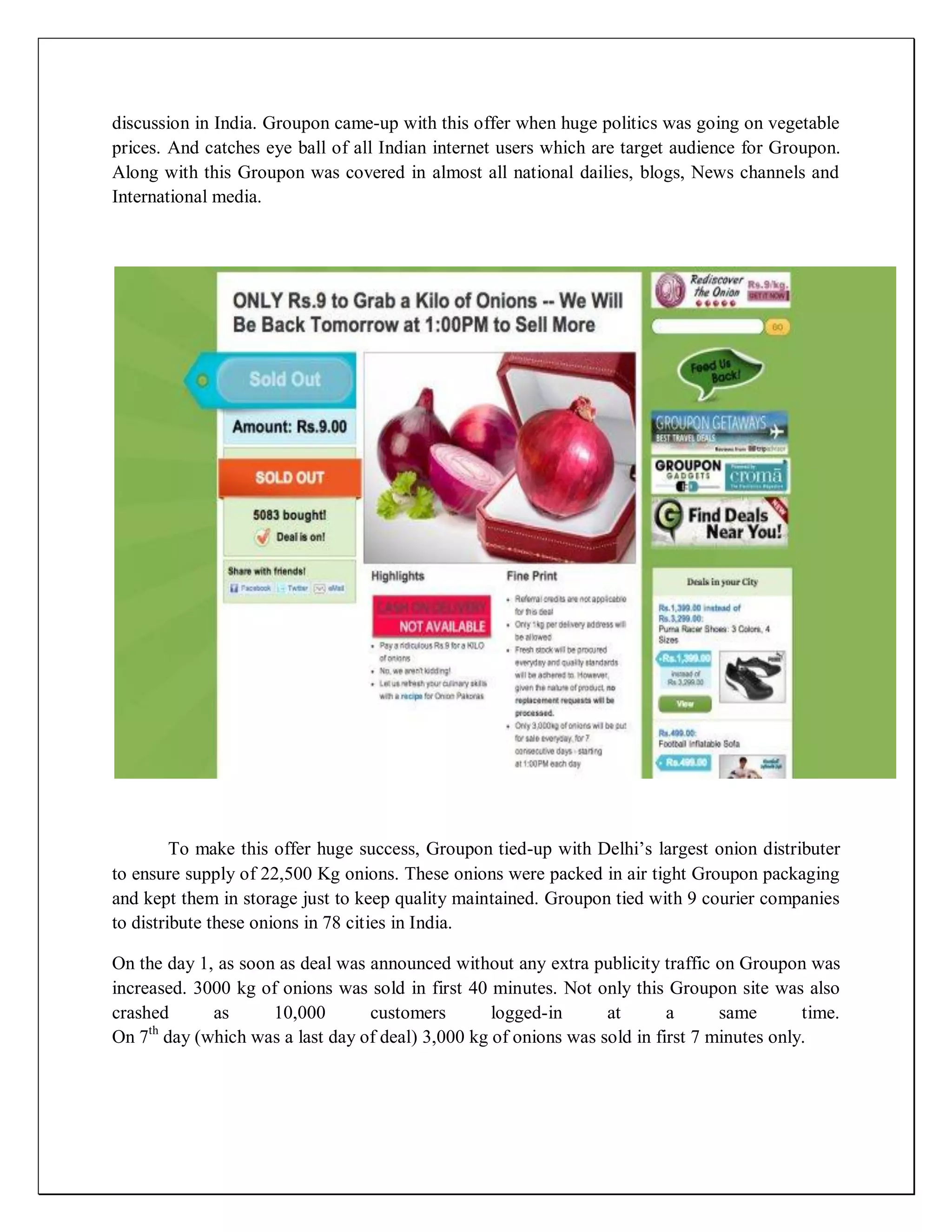 Innovation in Integrated Marketing Communication (IMC) - Groupon India ...