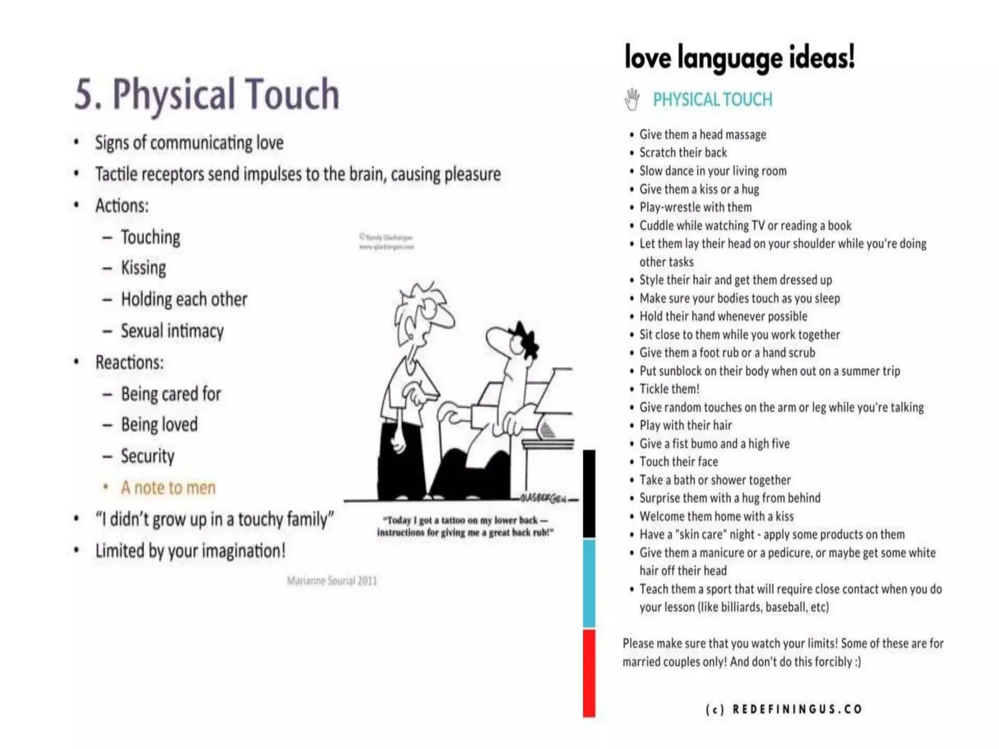 5 Love language concept by Doctor Gary Chapman | PPTX