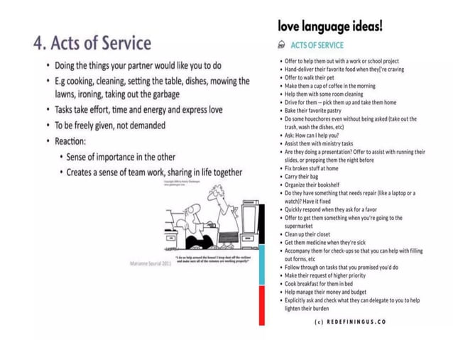 5 Love language concept by Doctor Gary Chapman | PPTX