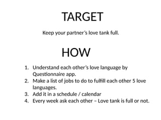 5 Love language concept by Doctor Gary Chapman | PPTX