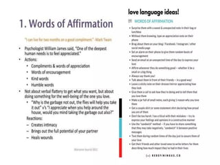 5 Love language concept by Doctor Gary Chapman | PPTX