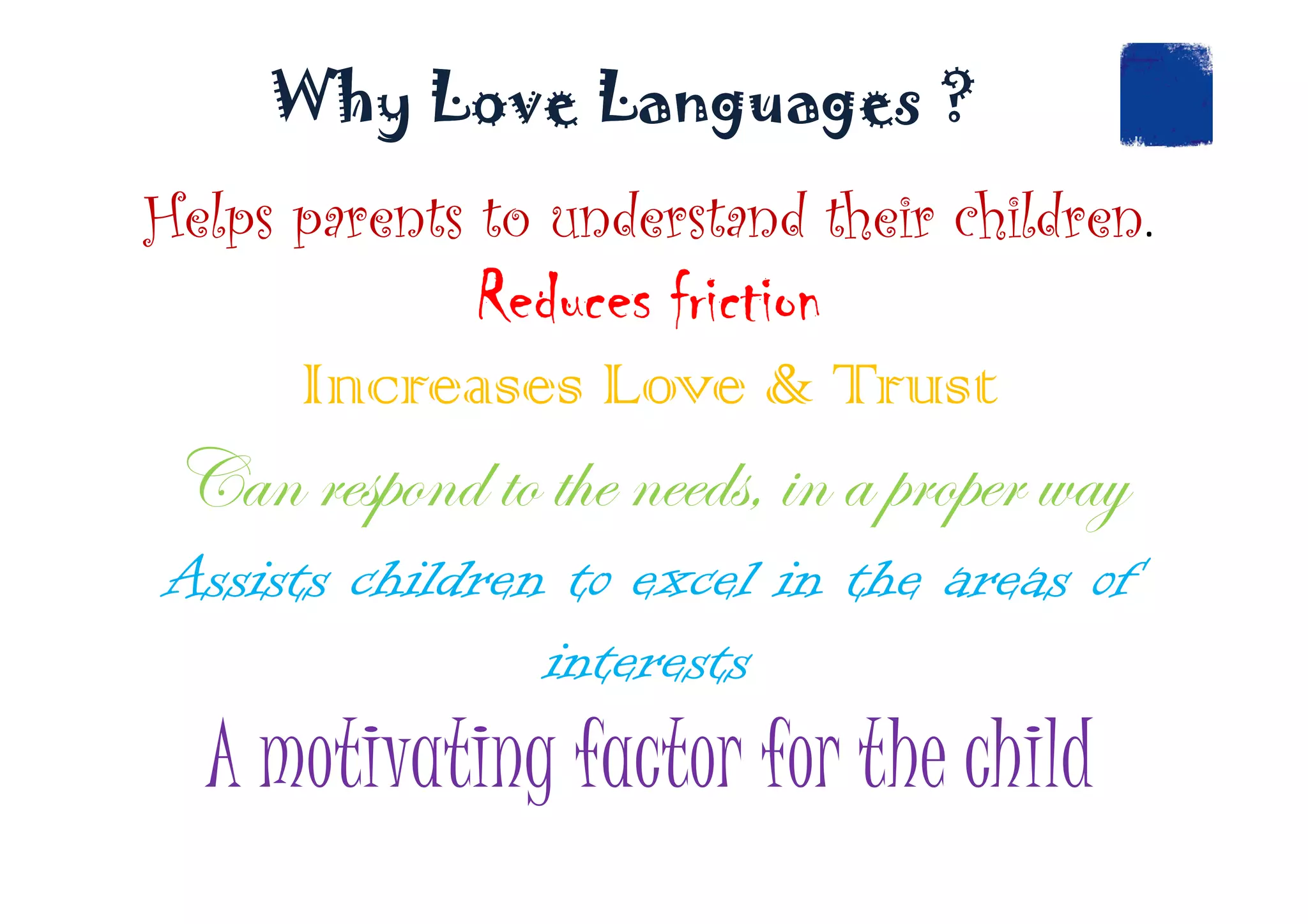 Love languages | PPT