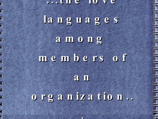 Love Languages (Tagalog) | PPT