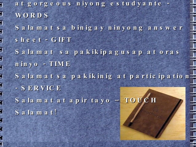 Love Languages (Tagalog) | PPT