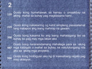 Love Languages (Tagalog) | PPT