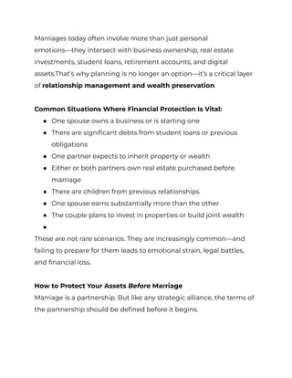 Love, Law, and Legacy_ How to Protect Your Assets Before and After ...