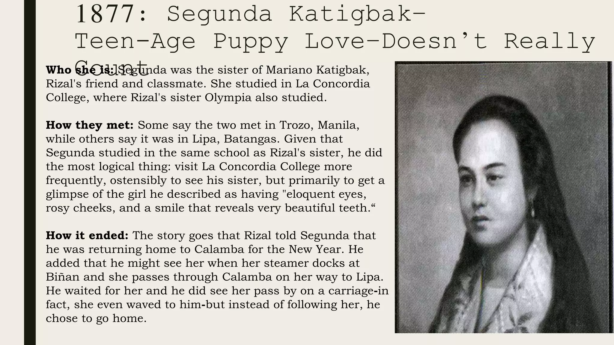 Jose Rizal's Lovelife | PPTX