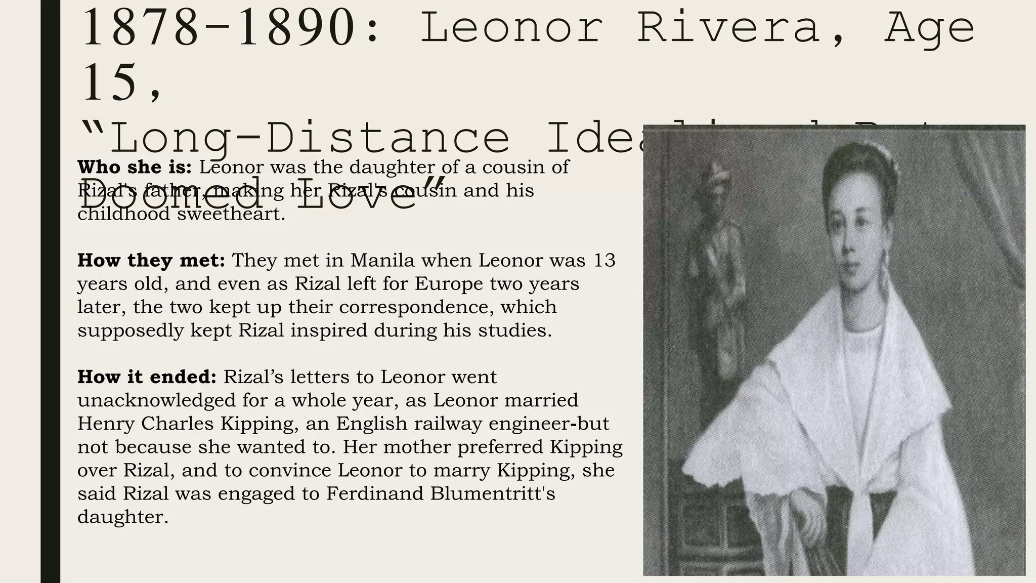 Jose Rizal's Lovelife | PPTX