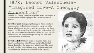 Jose Rizal's Lovelife | PPTX