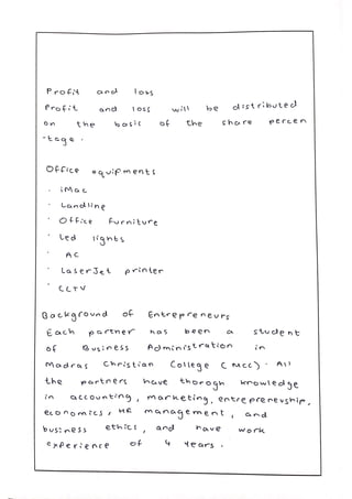 Lovell's fast food Class 12 Entrepreneurship Project Business Plan with ...