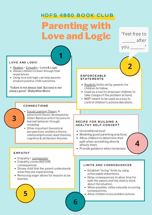 Parenting with Love & logic Handout