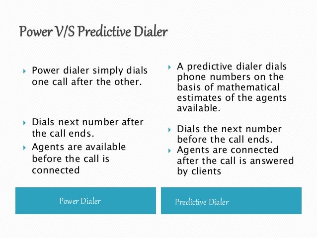 Power Dialer Solution Provider | PPT