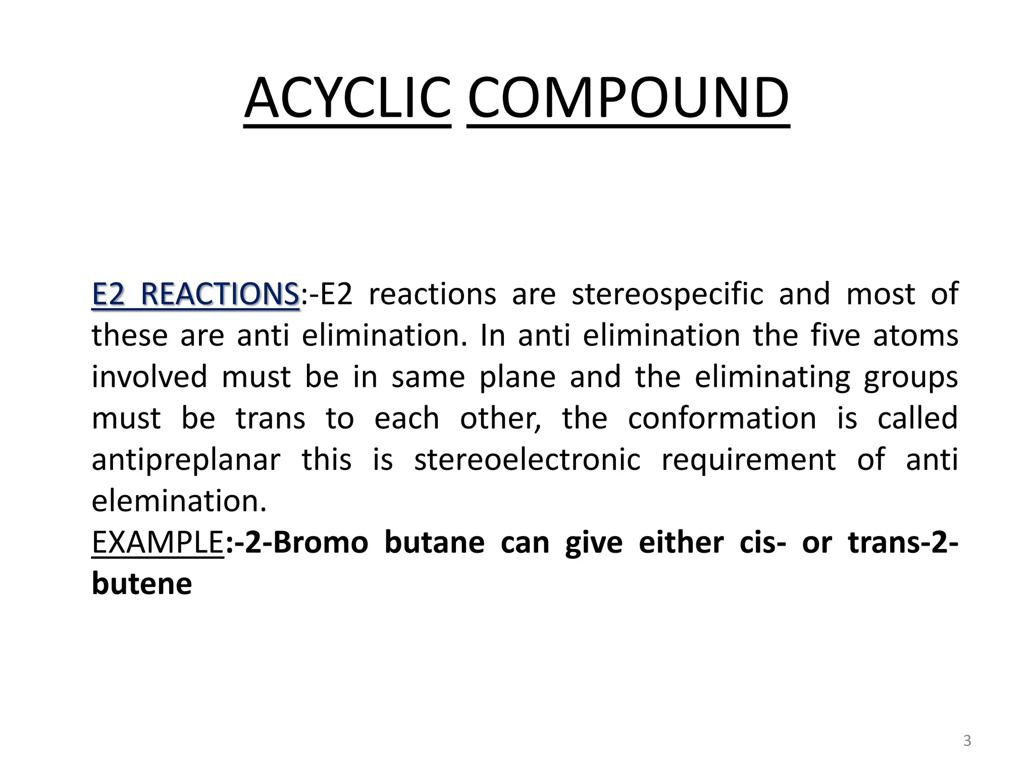 Effect of conformation on reactivity | PPTX