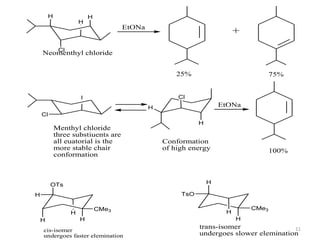 Effect of conformation on reactivity | PPTX