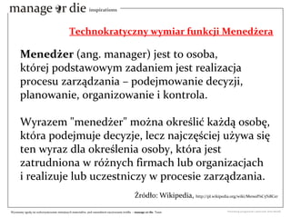 Miłość a Zarządzanie / Love and Management - part 1 PL - Manage or Die ...