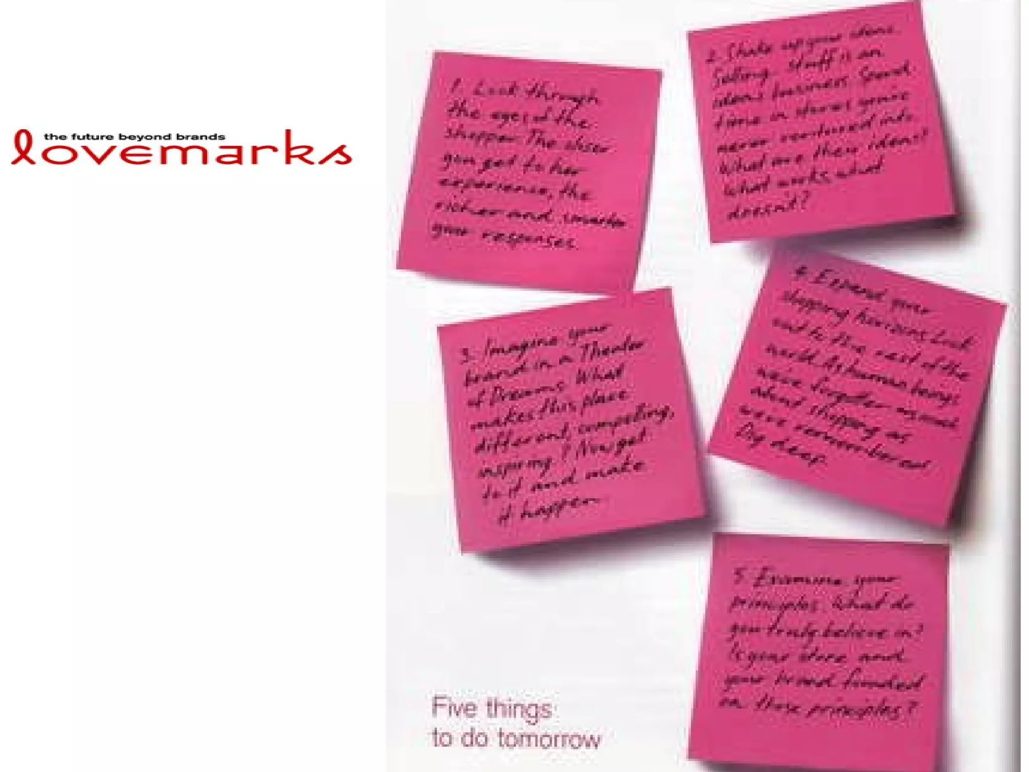 Lovemarks Presentation | PPT