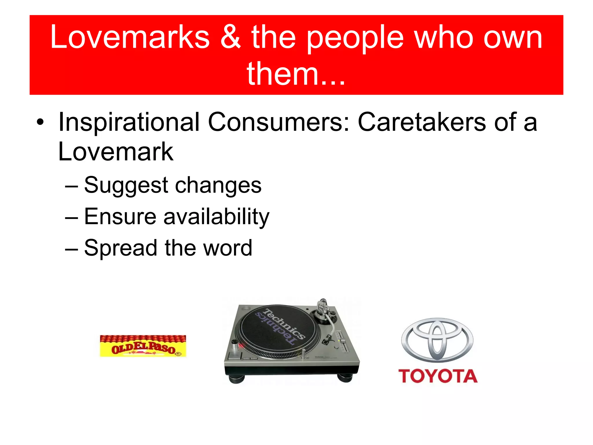 Lovemarks Presentation | PPT