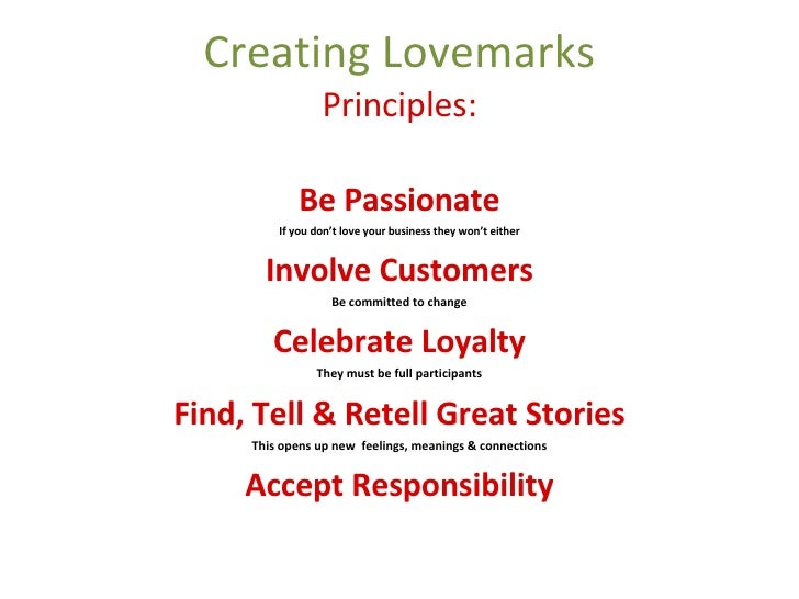 Lovemarks Presentation