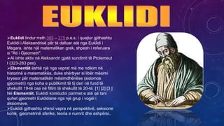 MATEMATIKA PROJEKT BY ELDA VLADI | PPTX