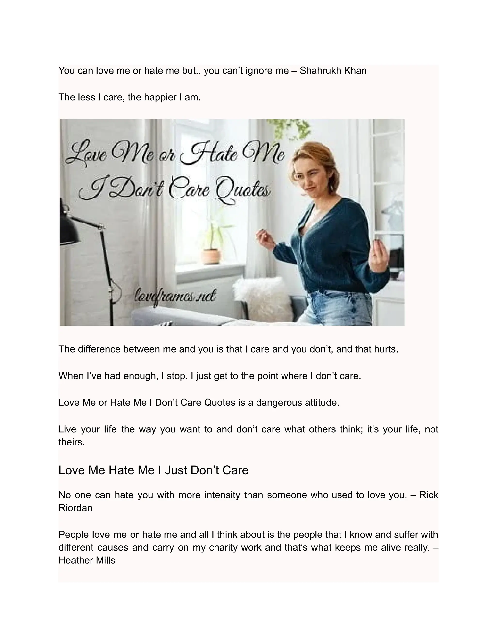 Love Me or Hate Me I Dont Care Quotes.pdf