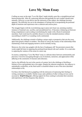 Love My Mom Essay.pdf