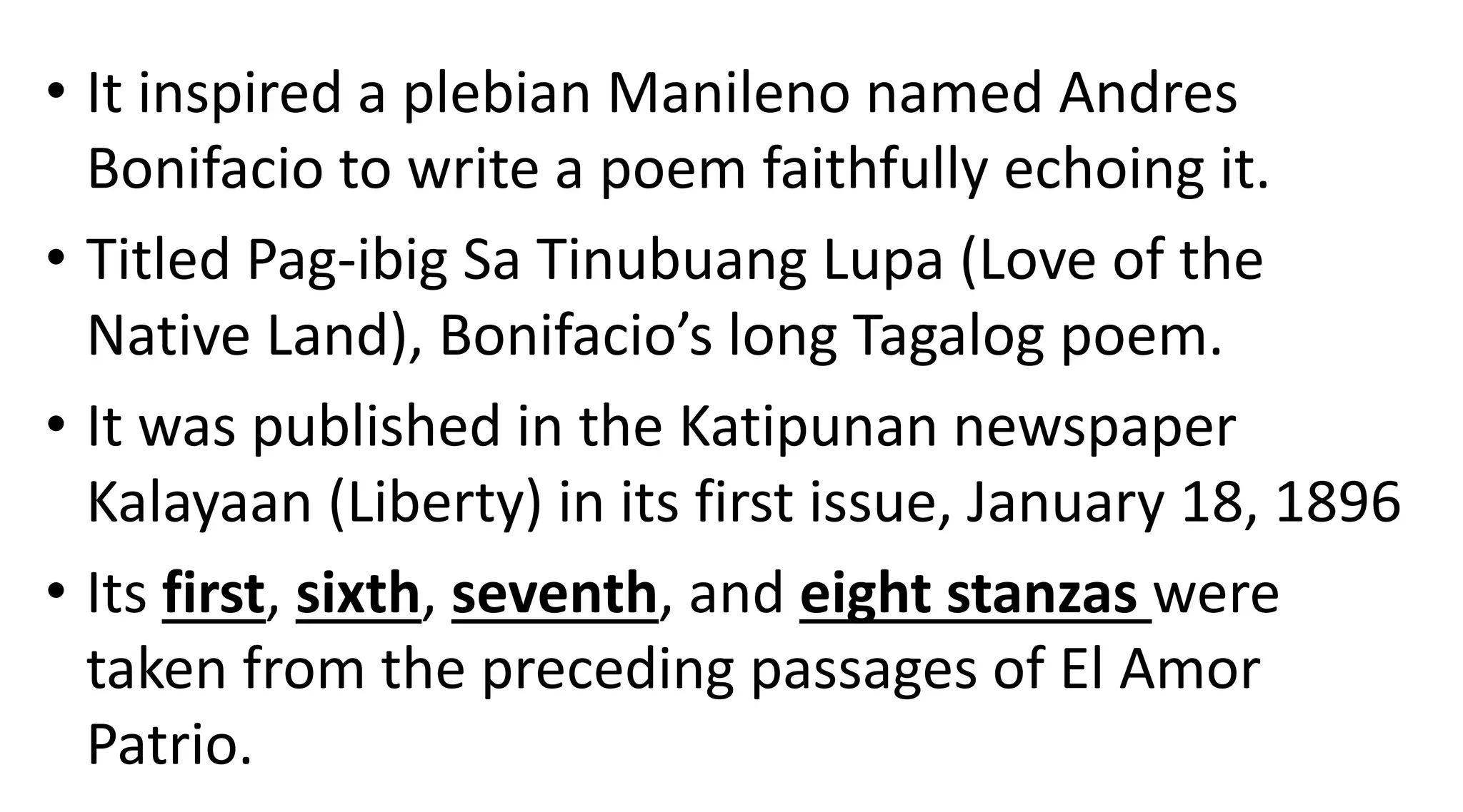 Love of country | PPTX