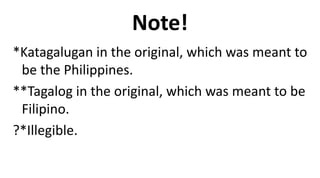 Love of country | PPTX