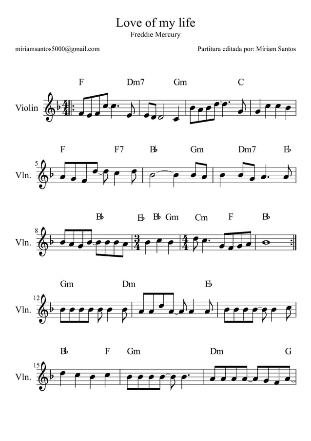 Love of my life | PDF