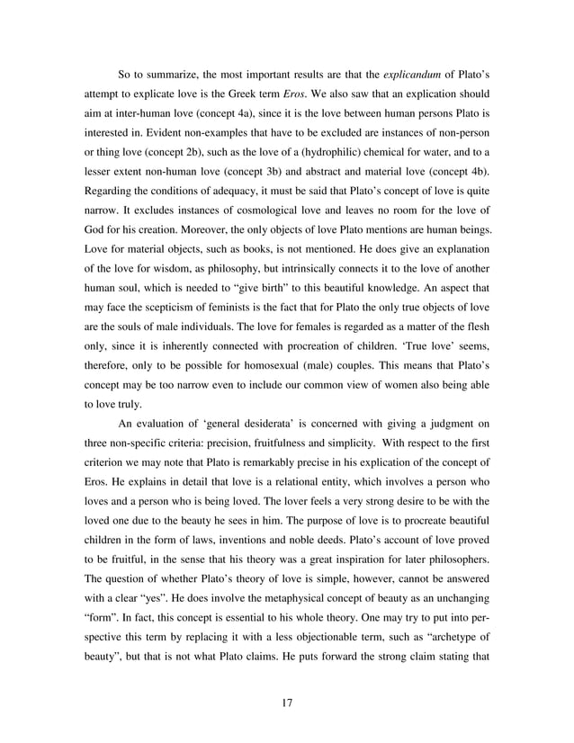Love plato | PDF