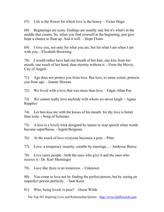 Lovequotes501 | PDF