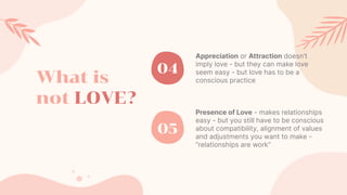 Love, Respect & Relationships. | PDF