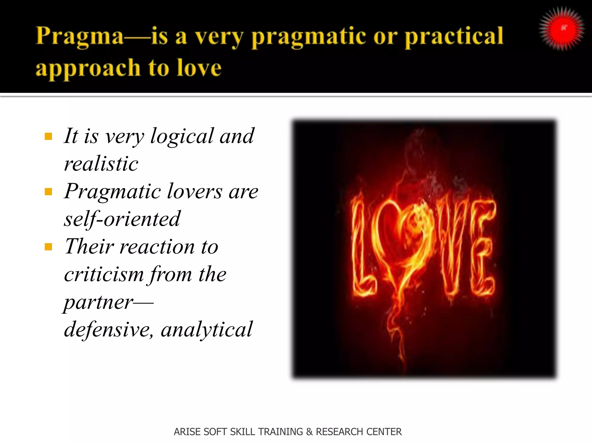 Love = six styles of love | PPSX