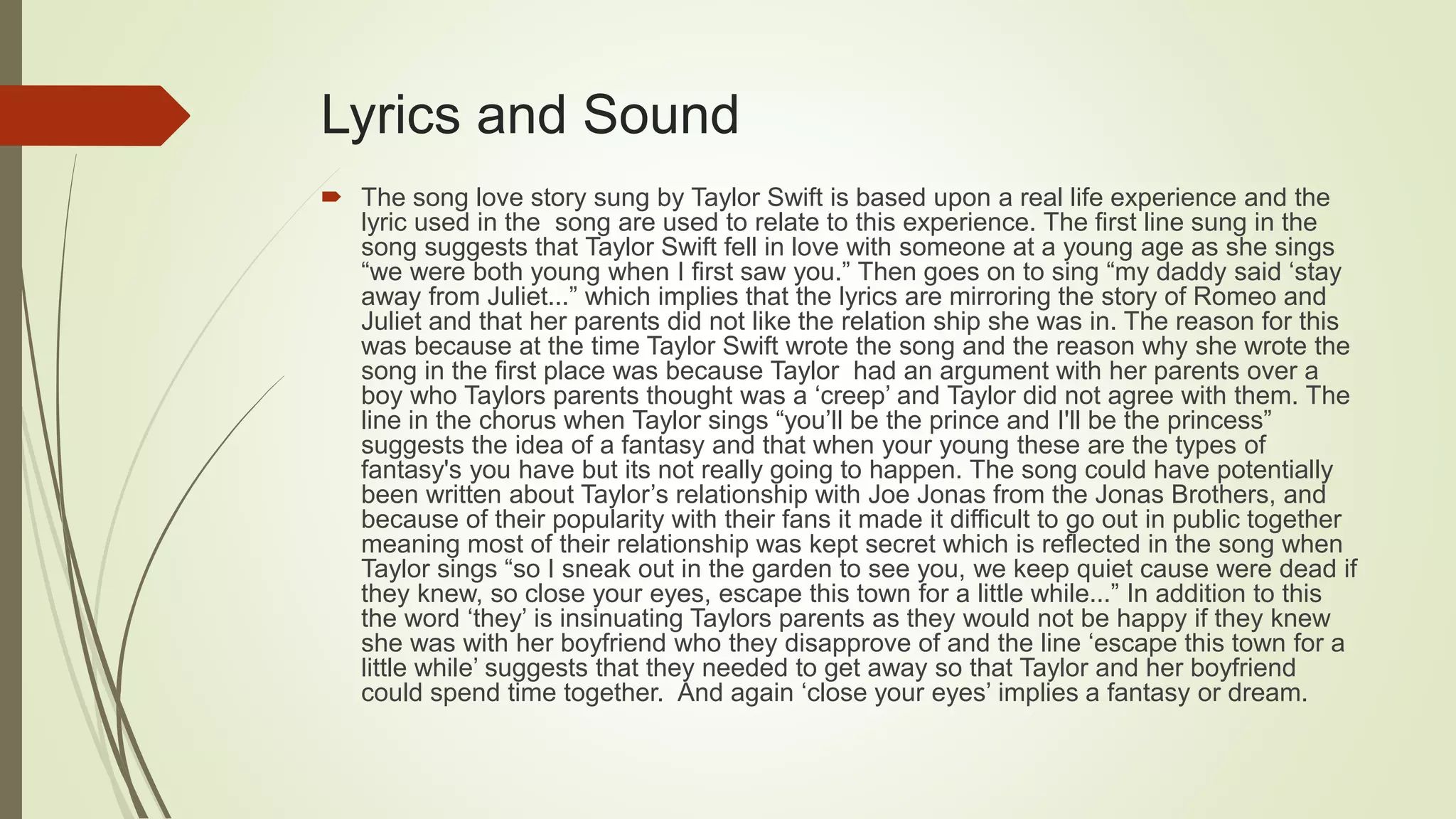 Love story analysis | PPTX