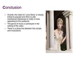 Love Story Powerpoint | PPT | Music Video | Genres