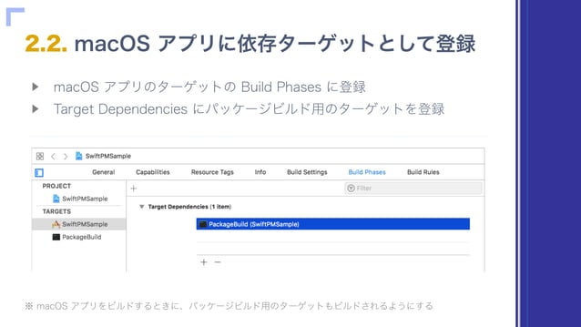 macOS アプリで Swift Package Manager を使ってみる #love_swift #hakataswift | PPT
