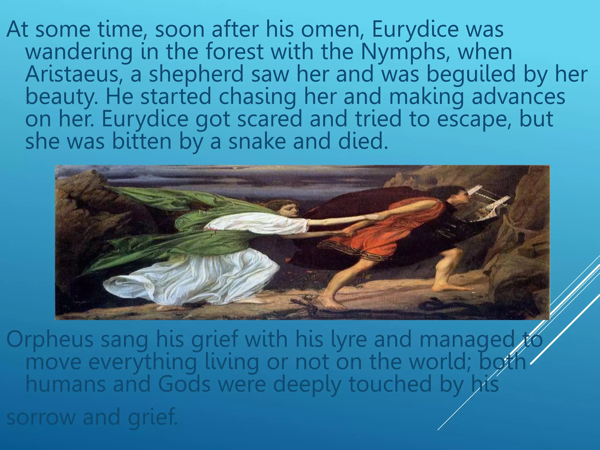Love Tale Orpheus & Eurydice | PPTX