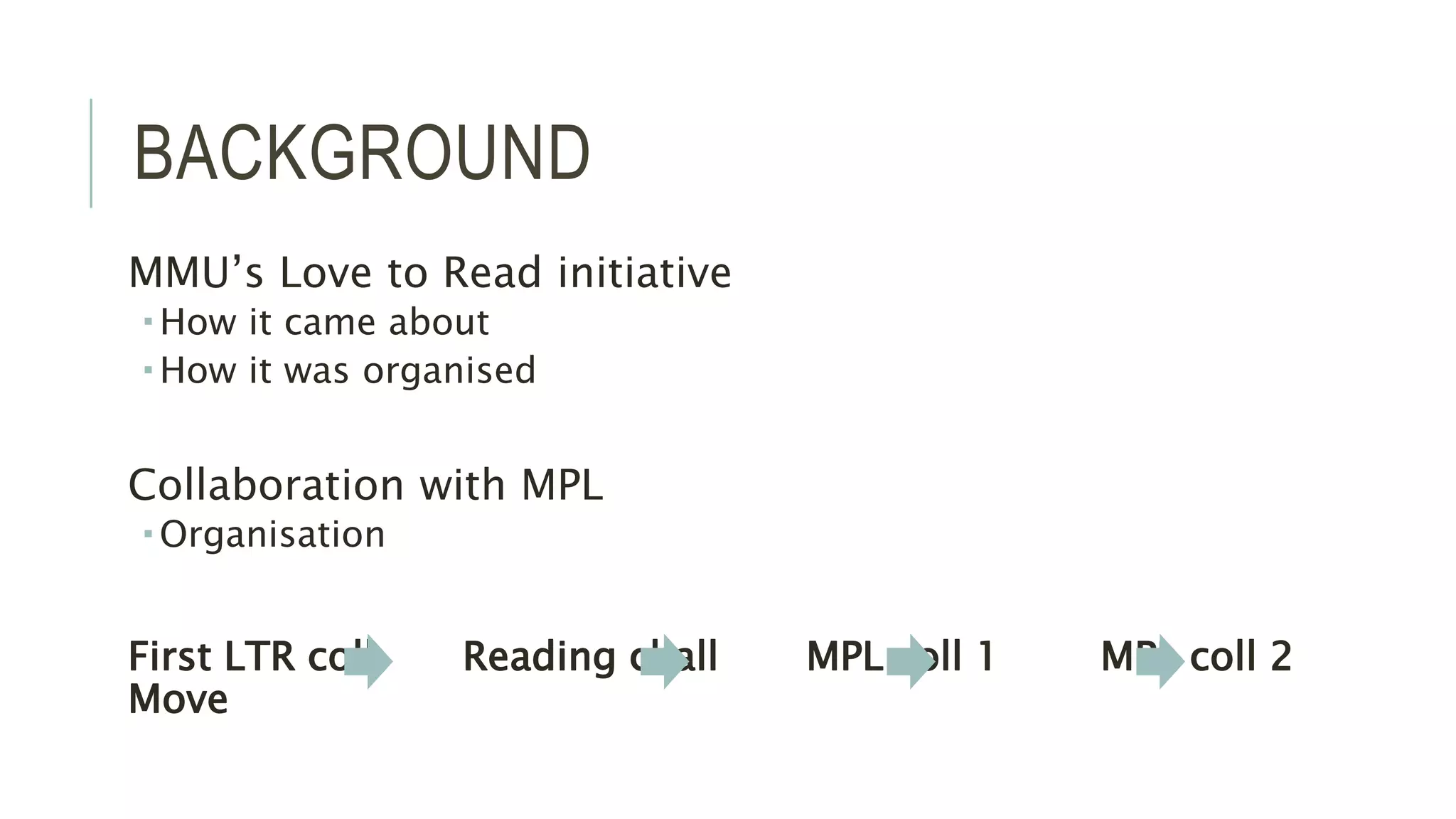 Love to read @ mmu | PPTX