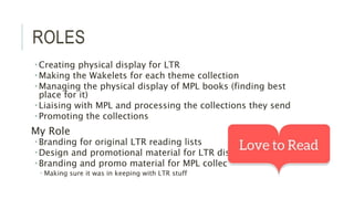 Love to read @ mmu | PPTX