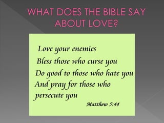 Love values assembly | PPTX