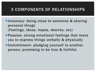 Love vs. infatuation | PPTX