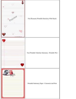 Love Writing Paper | PDF