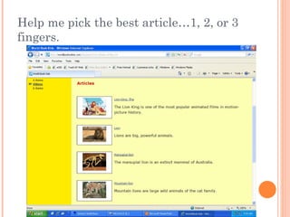 Love your library databases animals | PPT
