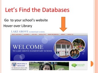Love your library databases animals | PPT