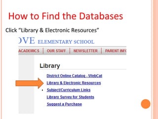Love your library databases animals | PPT